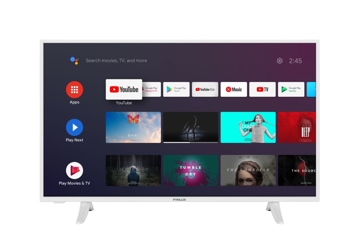 FINLUX 32" ANDROID HD LED TV HVID, SIDE STAND, BLUETOOTH - Finlux LED ...